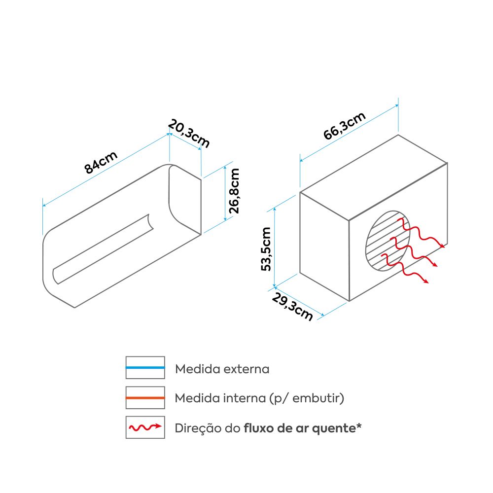 Ar-condicionado Split HW Inverter Fujitsu Airstage Premium 12.000 BTUs 220V | CentralAr.com